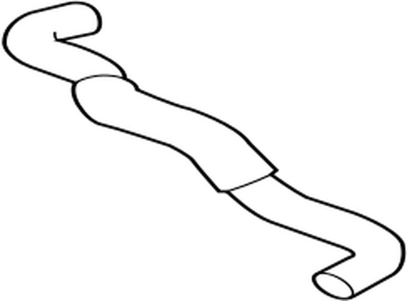 254122E100 Kia Hoseradiator lwr 254122E100, New Genuine OEM Part | eBay