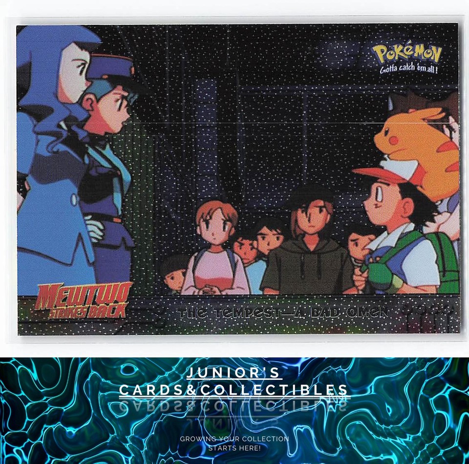 The Tempest -- A Bad Omen 1999 Topps Pokemon the First Movie #15 ...