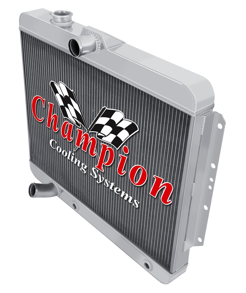 KR Champion 3 Row Radiator W/ 2 12" Fans for 1959 1960 Cadillac ...