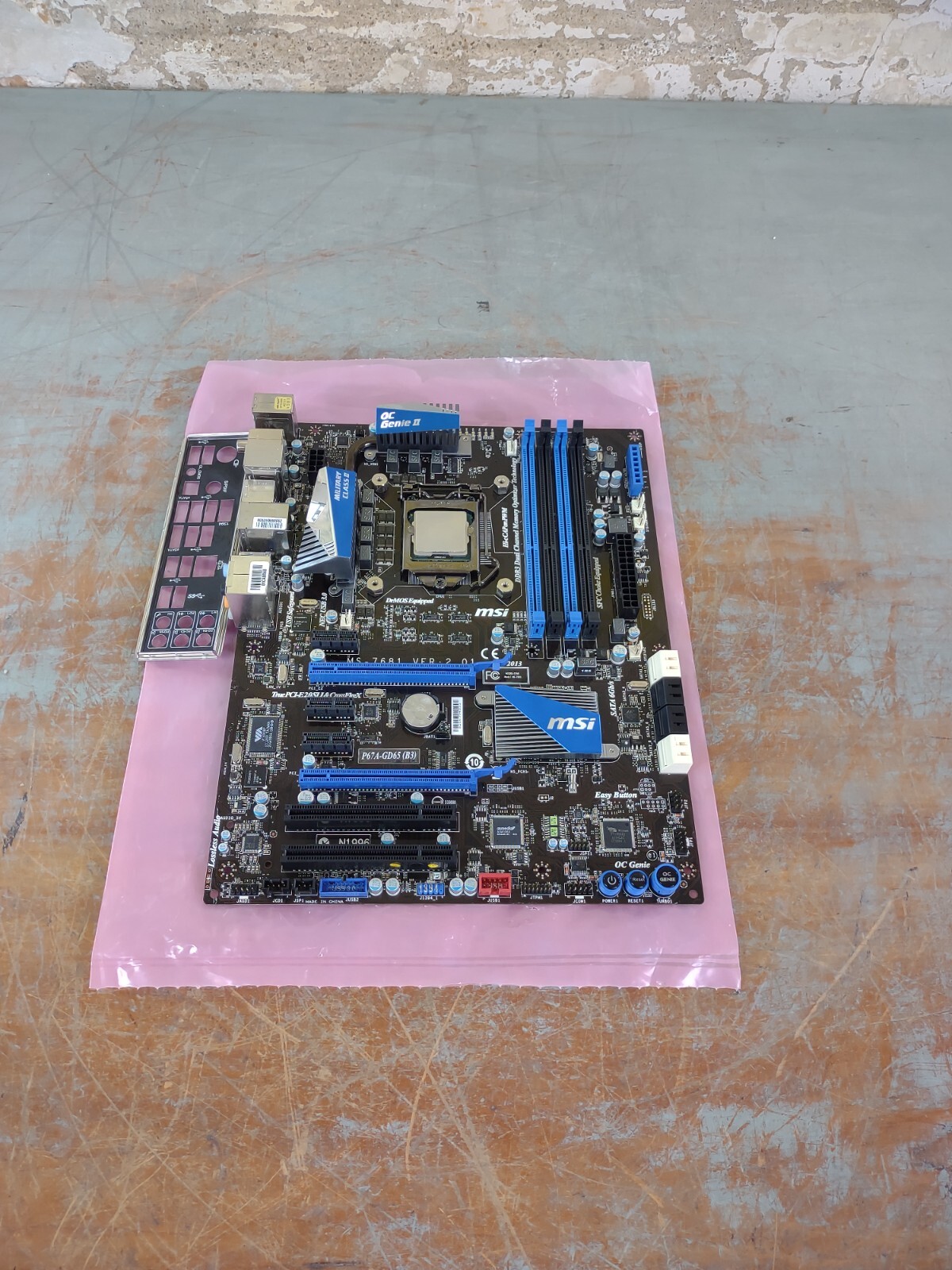 MSI P67A-GD65, LGA 1155,(P67A-GD65-B3)USB3 Motherboard + i7 2600 COMBO ...