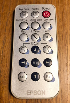 Genuine Epson Projector Remote Control ELPST13 Tested - FREE SHIPPING ...