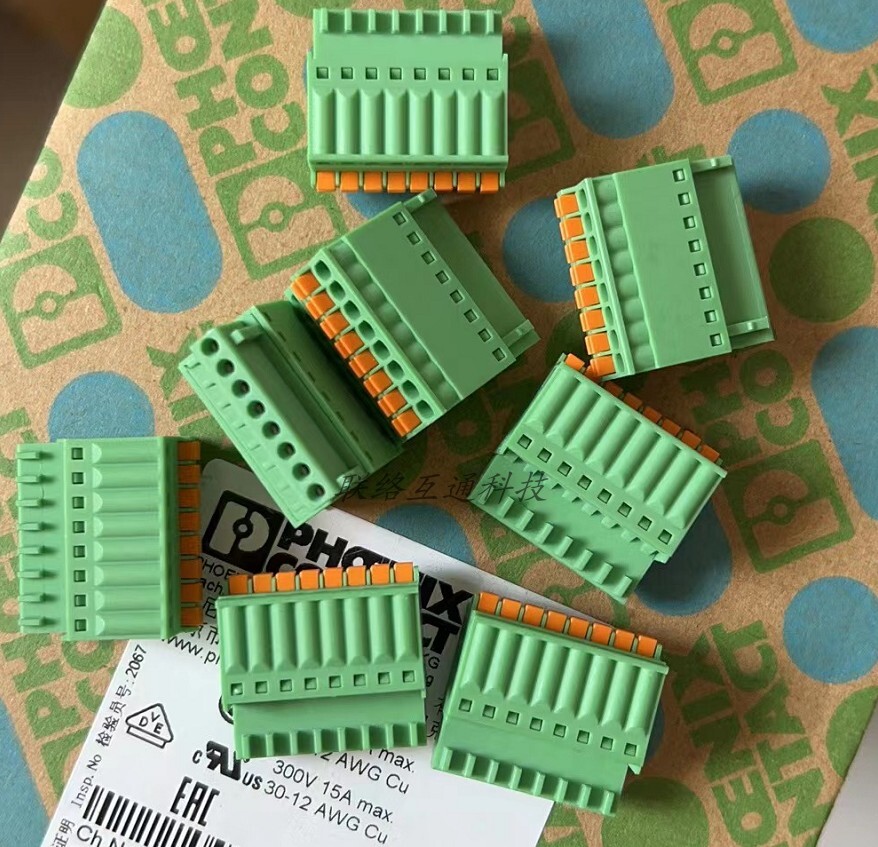 1 pcs Phoenix Contact 1881383 PCB plug-in connector FK-MC0.5/8-ST-2.5 ...