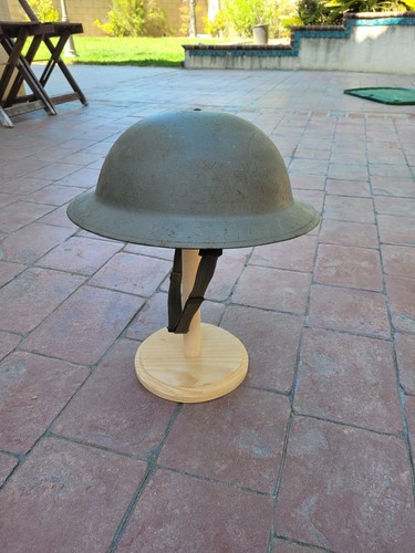 VINTAGE DUTCH CIVIL DEFENSE WWI MILITARY BRODIE KELLY STYLE HELMET ...