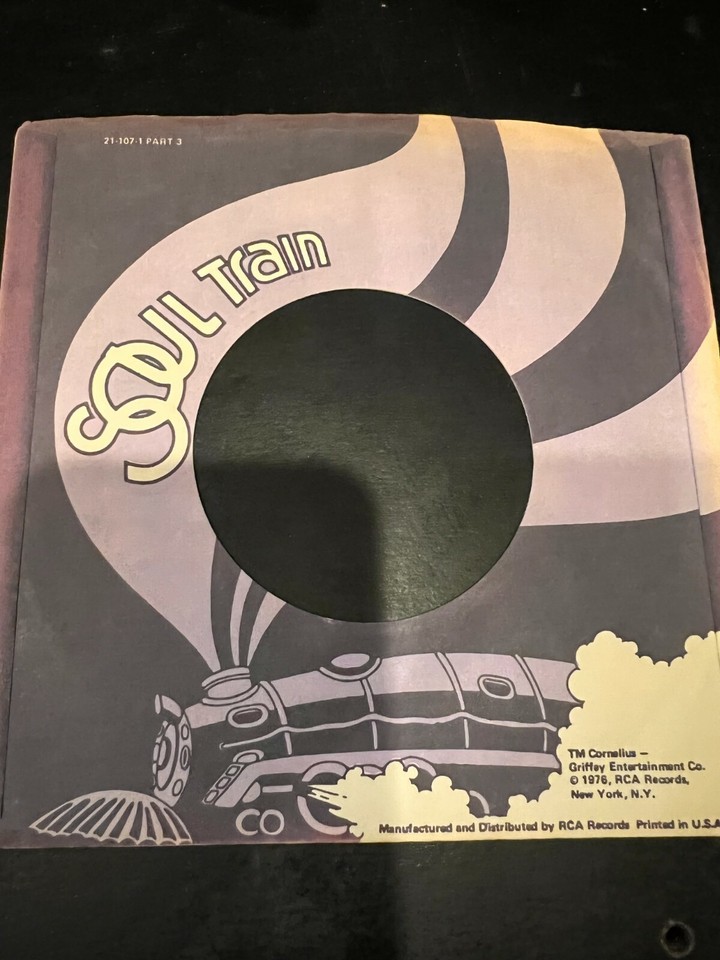 Soul Train Records Company Sleeve VG+ (Sleeve Only) | eBay