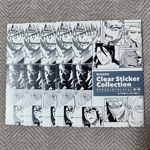 BLEACH Clear Sticker Collection Janfes 5-piece set | eBay
