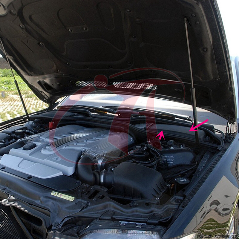 1x Driver Side Cabin Microfilter Air Channel For BMW E65 E66 7-Series ...