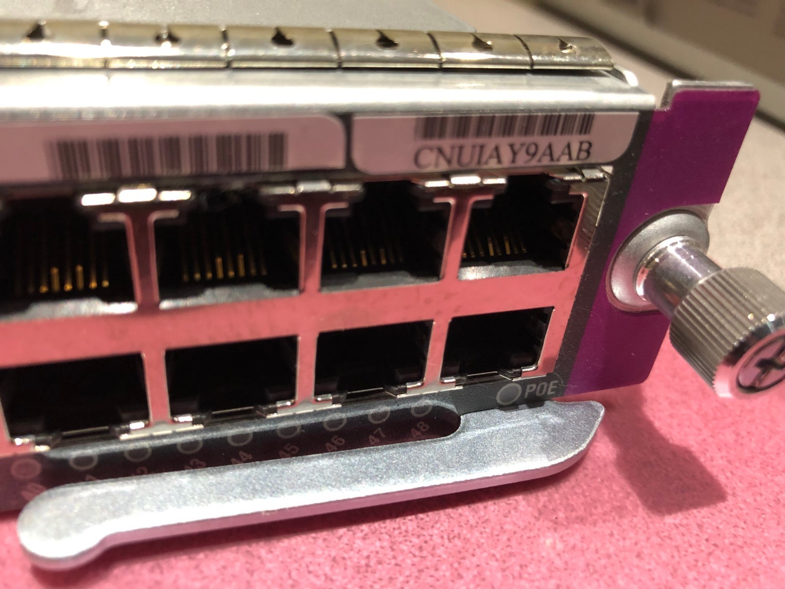 WS-X4248-RJ45V CATALYST 4500 POE 802.3AF 10/100, 48-PORTS (RJ45) | eBay