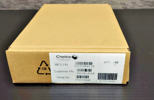 Chelsio T62100-LP-CR Dual port 2x QSFP28 PCIe 100Gbit network card | eBay