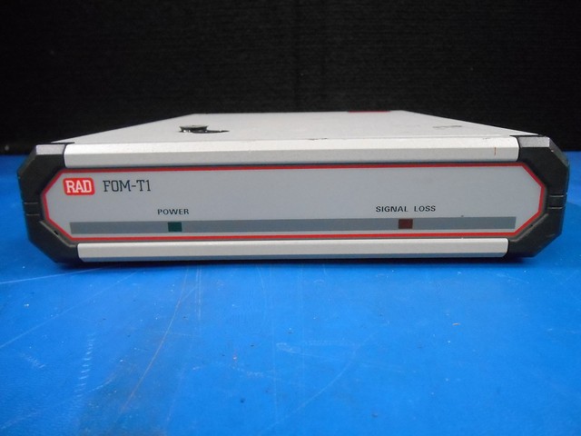 RAD Fom-t1 Fom-t1/82m Pn/ 2800100000 Fiber Optic Modem for sale online ...