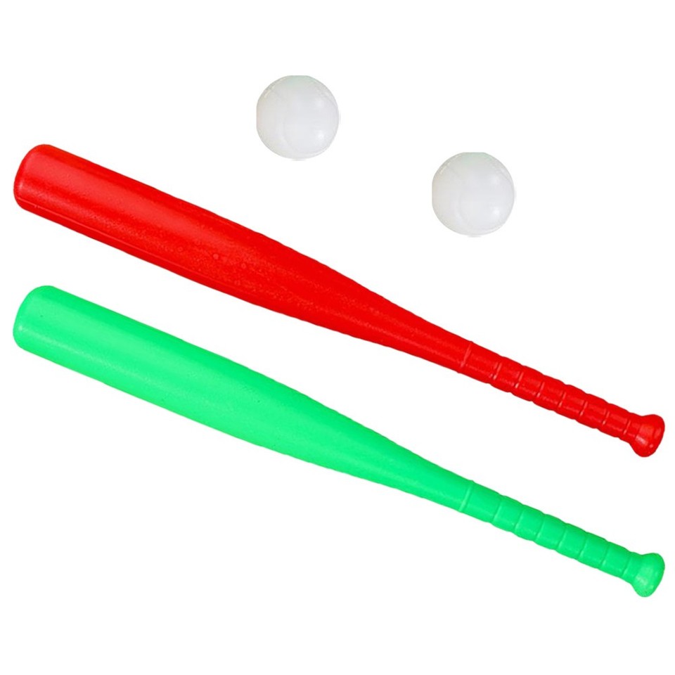 2 Sets Baseball Toy Training Set Outdoor Kids Baseball Bat Children ...