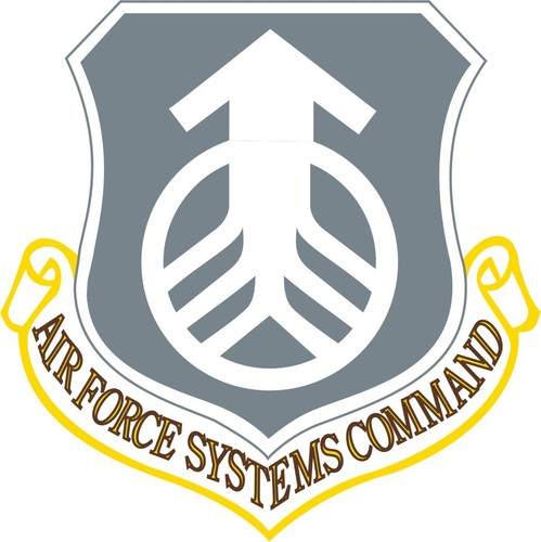 U.S. Air Force Systems Command Wall Window Vinyl Decal Sticker Military ...