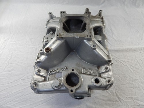 Edelbrock 2720 Torker Pontiac Intake Manifold 326 - 455 ci Good Pre ...