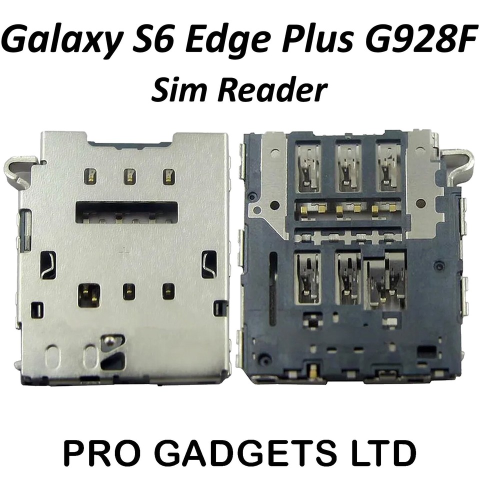 For Samsung Galaxy S6 Edge Plus A3 Sim Card Reader Replacement Dock ...