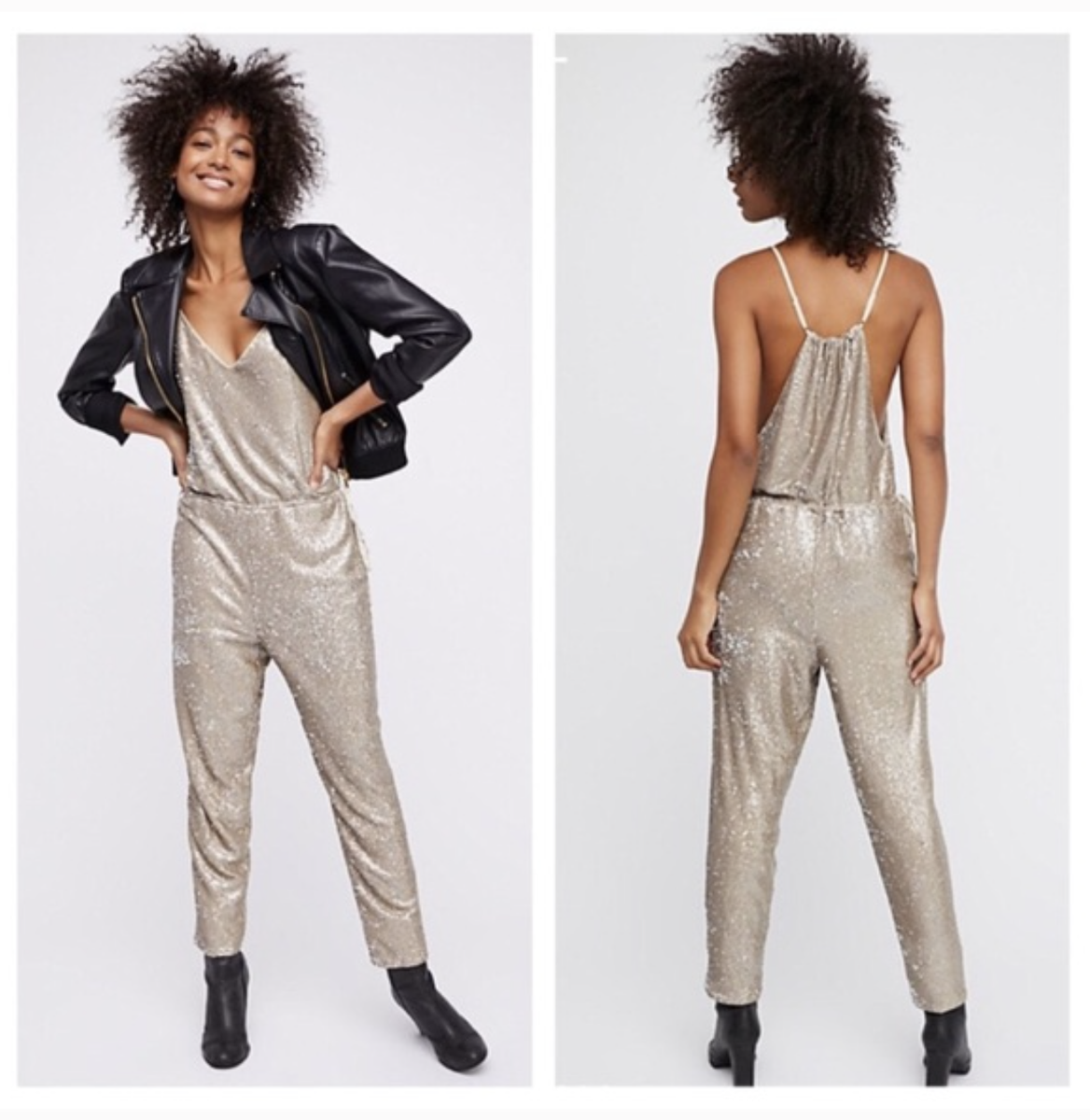 Glitter pantsuit store