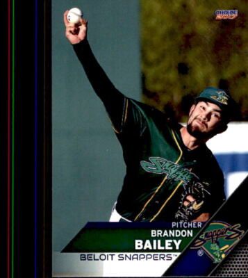 2017 Beloit Snappers Choice #3 Brandon Bailey Westminster Colorado ...