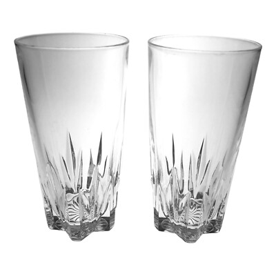 Royal Crystal Rock Highball Cocktail Drinking Glass Gala 12oz 2Pcs | eBay