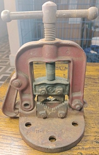 Vintage Dunlap No. 00-H Pipe Vise Vice plumbing industrial workshop ...