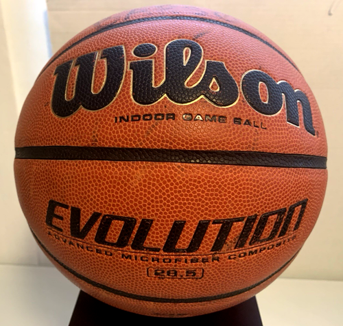 Wilson Evolution Basketball 28.5" NFHS Microfiber Composite Indoor ...
