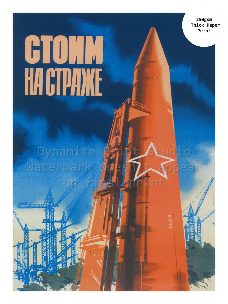 Soviet Icbm Missile Cold War
