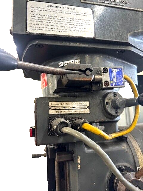 SOUTH BEND EVS CHIPMASTER II VERTICAL MILLING MACHINE 50" X 10" | eBay