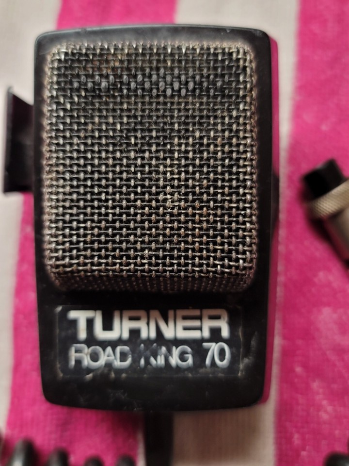 TURNER ROAD KING 70 POWER MIC FOR GALAXY COBRA RANGER CONNEX | eBay