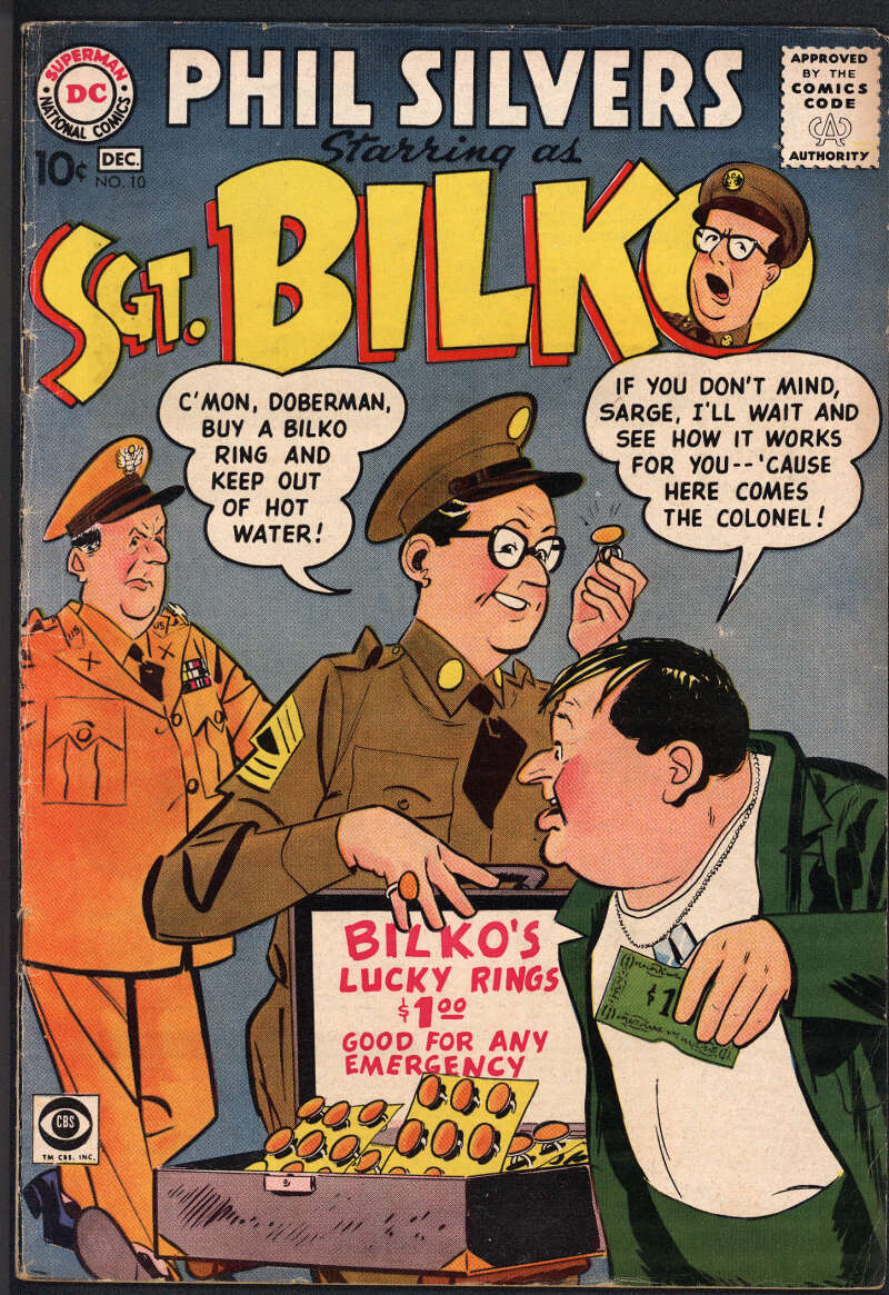 SGT. BILKO #10 5.5 // DC COMICS 1958 | eBay