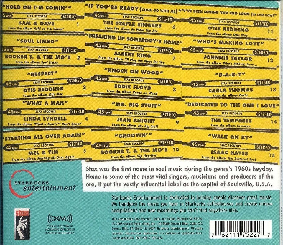 Various Artists - Soulville USA: Stax Classics (UK IMPORT) CD NEW ...