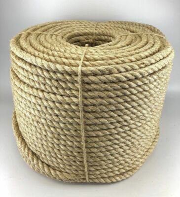 NATURAL SISAL DECKING ROPE 6mm 8mm 10mm 12mm 14mm 16mm 18mm 20mm 24mm ...