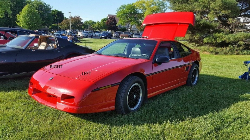 2X 84-86 Pontiac Fiero Headlight Motor Repair Kit HD Aluminum Gear ...