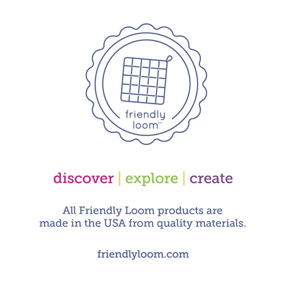 Harrisville Designs Friendly Loom Potholder Cotton Loops 10 Inch Pro ...