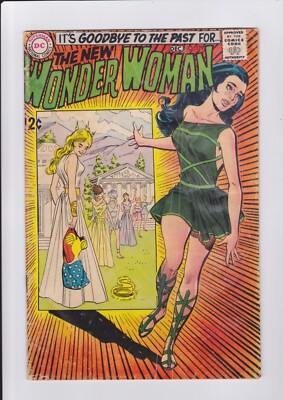 Wonder Woman #179, 1968 DC Comics, 1st I-Ching, Renounces Powers ...