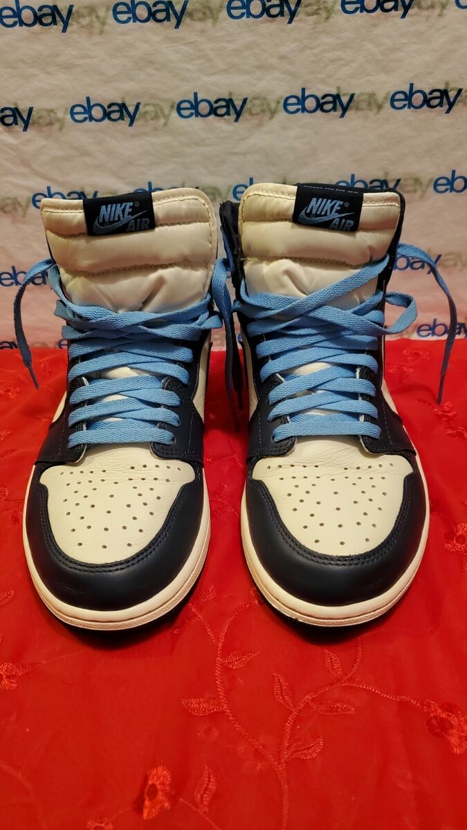 AIR JORDAN 1 RETRO HIGH OG 555088-140 Sail Obsidian AIR JORDAN 1 RETRO HIGH OG 555088-140 Sail Obsidian