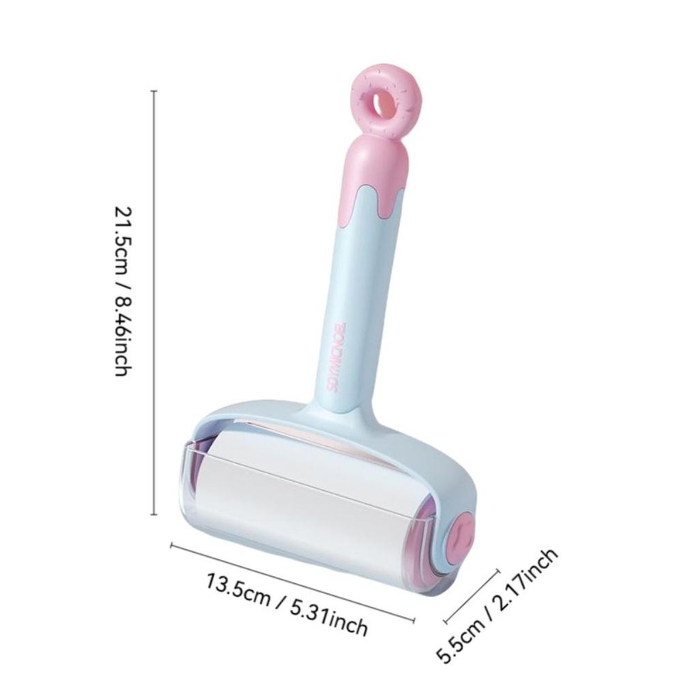 Oblique Tear Design Pet Lint Remover Clothes Hair Sticky Roller ...