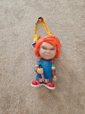 Chucky Talking Animated Popcorn Bucket Universal Studios Halloween ...