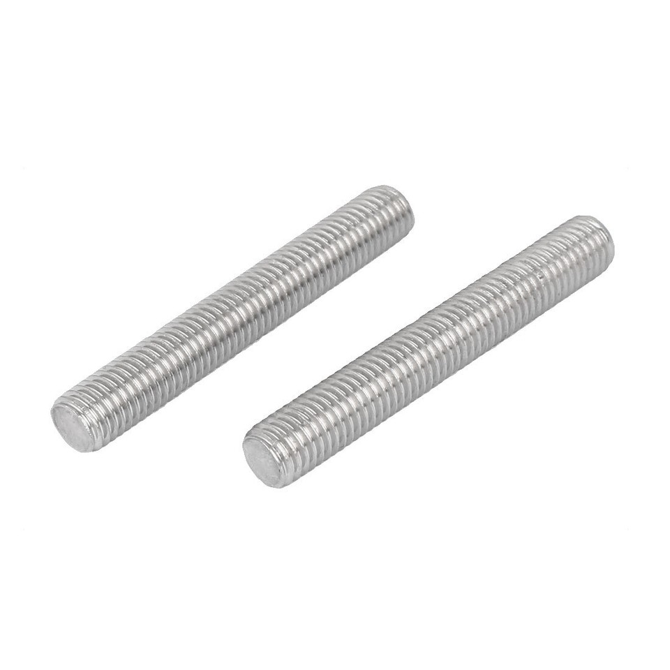 M12 x 100mm Metric Right Hand Thread Fully Threaded Rod Stud Fastener ...