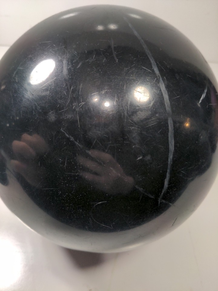 Vintage Ebonite Maxim IV 4 Solid Black Pro-Line 11 lb 2.4 oz Bowling ...