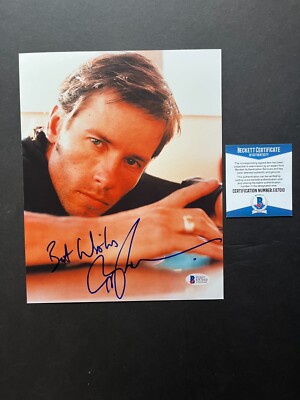 Guy Pearce Rare! autographed signed classic 8x10 photo Beckett BAS coa | eBay