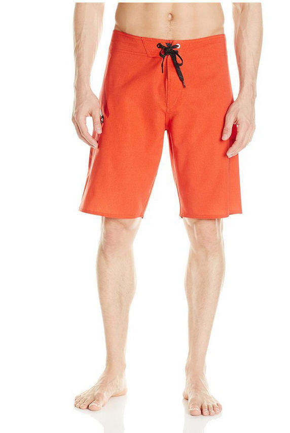 NEW VOLCOM men sz 32 board shorts STONEY MOD TECH 4way stretch red | eBay