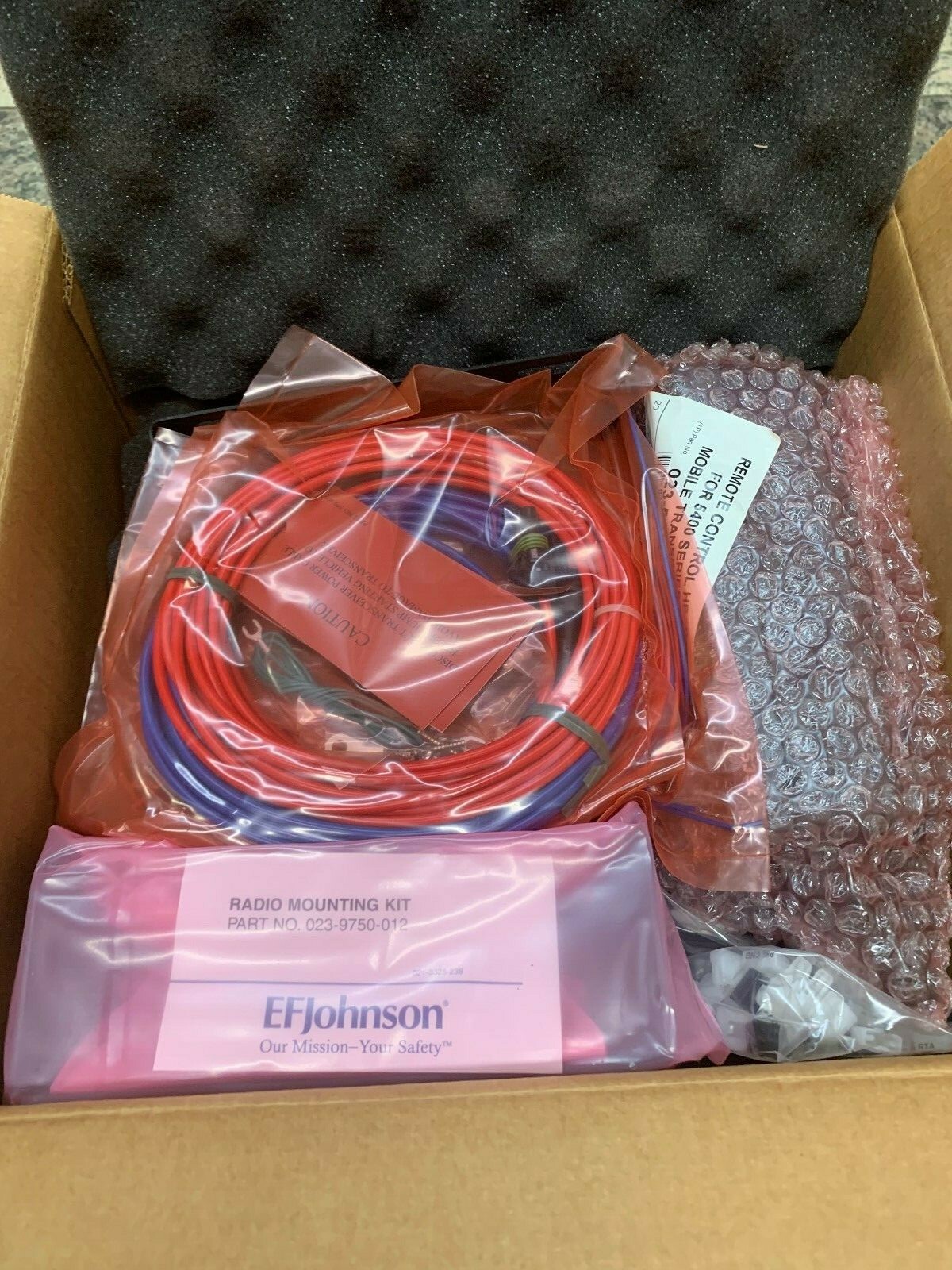 New EF Johnson complete UHF 53SL P25 Mobil Radio system trunk + all ...