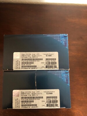 Intel Celeron E1500 2.2GHz Dual-Core (BX80557E1500) Processor ...