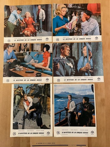 Le mystère de la jonque rouge - Jeu complet de 16 photos couleurs - BE ...