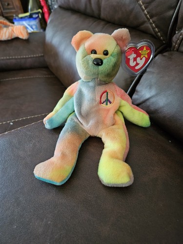 Ty Beanie Baby: Peace Bear 1996 - Multicolor 8421040537 | eBay
