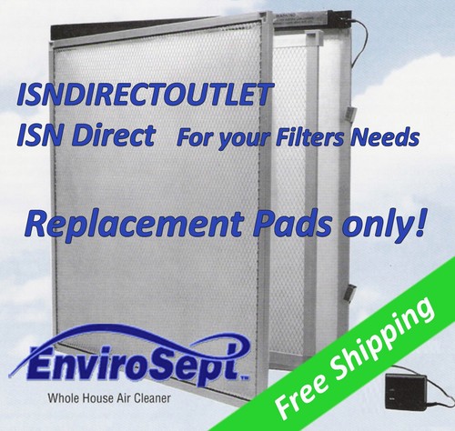 12 EnviroSept Electronic Filter Replacement Collector Pads - Free ...