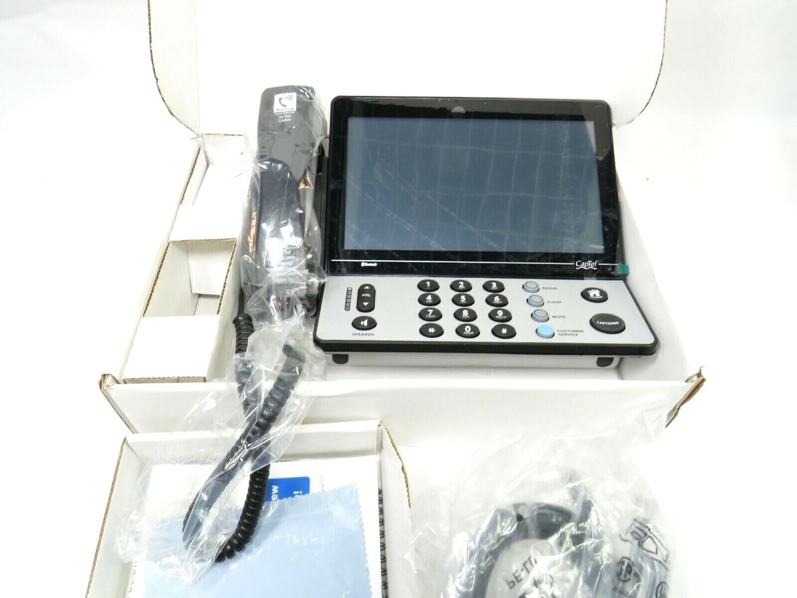 CapTel 2400i BT Bluetooth Captioning Hearing Impaired UNUSED Phone | eBay