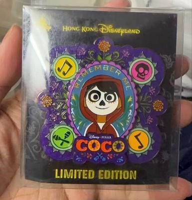 Hong Kong Disneyland Remember Me Limited Edition Pin Badge 600pcs New ...