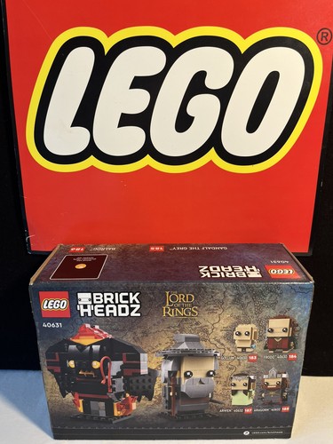 Lego BrickHeadz 40631 Gandalf the Grey & Balrog. New. F-Sealed. PCS 348 ...
