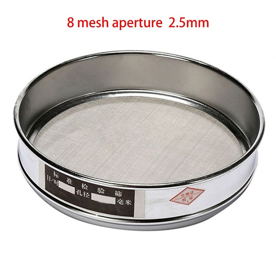 Inspection Standard Sieve Parts 1 PC 20cm 4 Mesh-600 Mesh Diameter 20cm ...