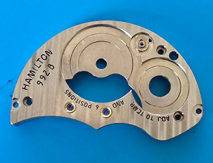 CLEAN VINTAGE 16 SIZE HAMILTON GRADE 992B MODEL 5 POCKET WATCH MOVEMENT ...