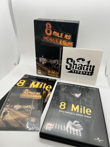 8 Mile Premium Box Japan DVD Eminem Slim Shady B Rabbit Postcards ...