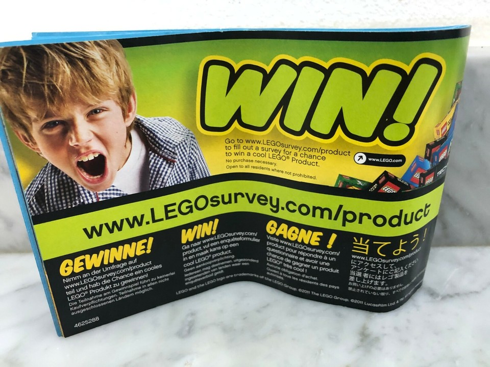 Lego Angler Attack (7978) MANUAL ONLY | eBay